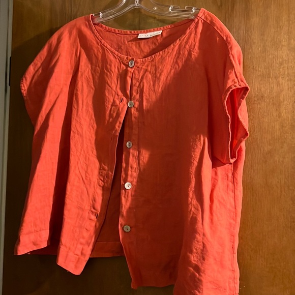 bryn Walker | Tops | Bryn Walker Coral Top | Poshmark